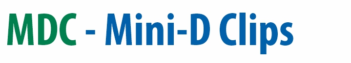 MDC - Mini D Clips - Morris Gordon Engineering