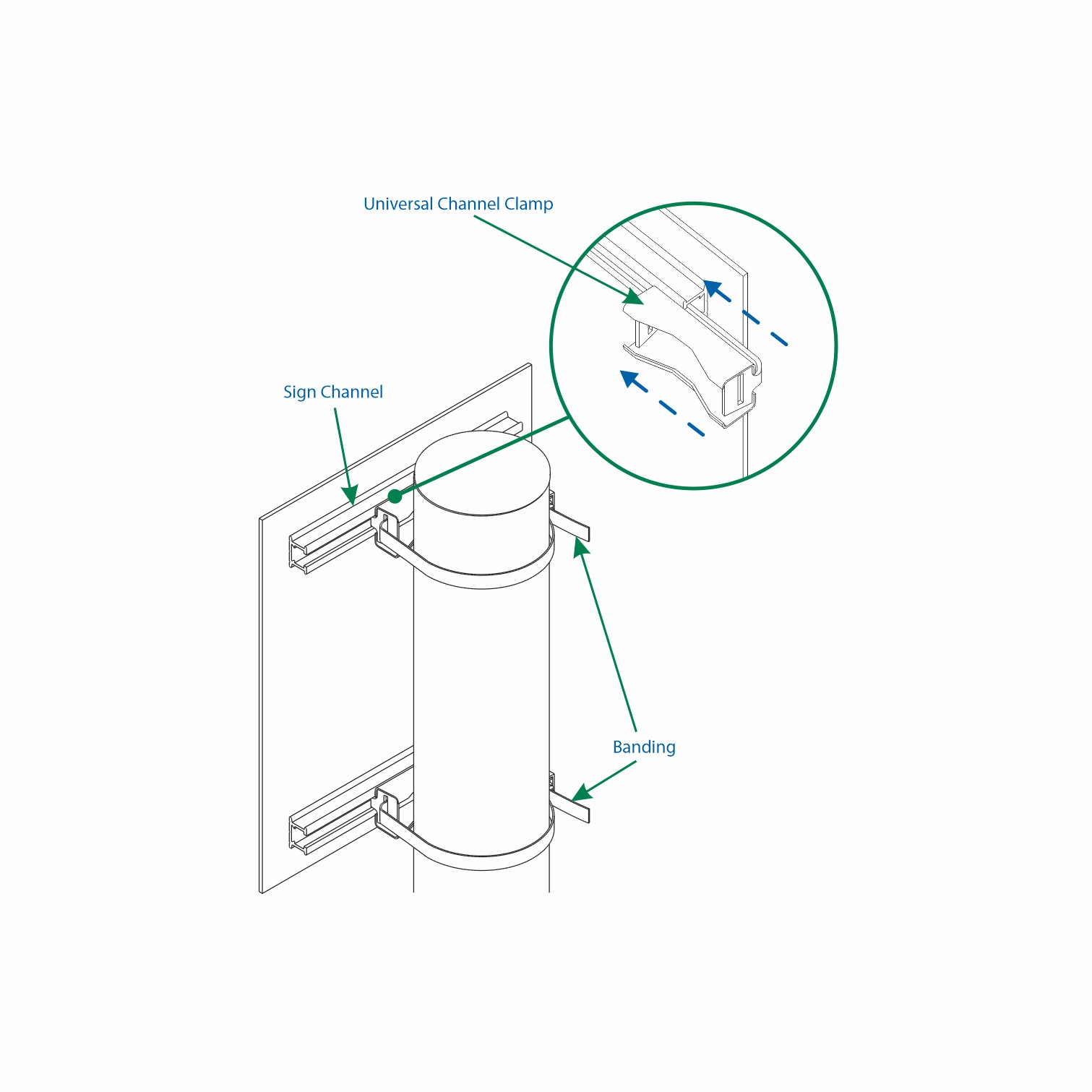 UCC - Universal Channel Clamps - Morris Gordon Engineering